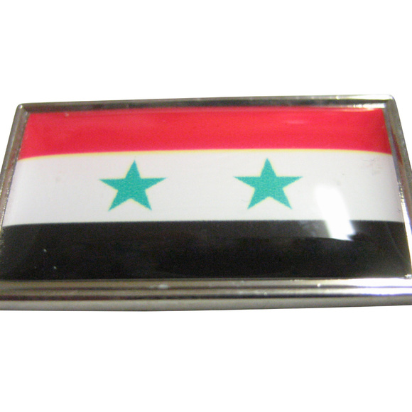 Kiola Designs | Other | Thin Bordered Syria Flag Magnet | Poshmark